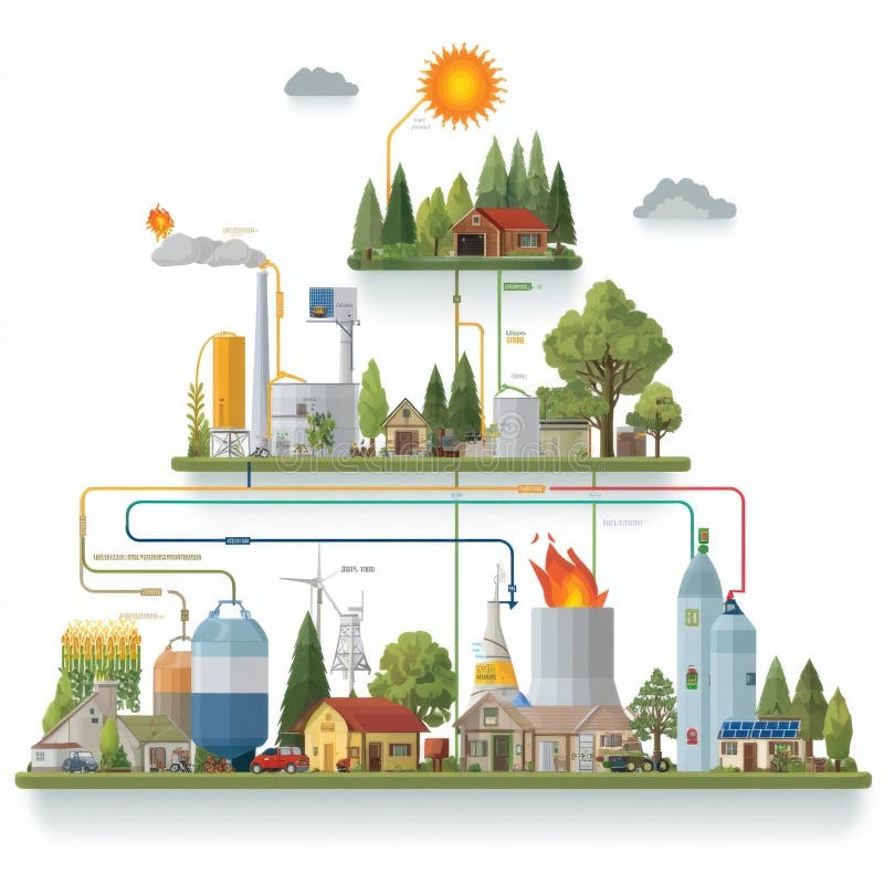 Sustainable Energy Sources a Visual Guide To Renewable and Non ...
