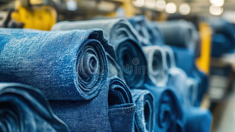 Sustainable Fabric Supply Chain Tracking in Textile Manufacturing Stock ...
