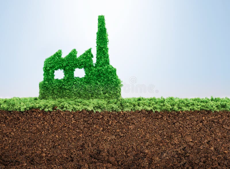 Sustainable Industrial Development Stock Image - Image of hope, dirt ...