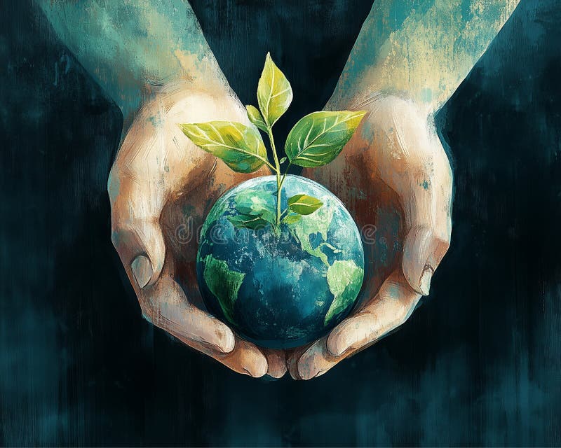 Sustainable Living,environmental Stewardship, Green Future, AI ...