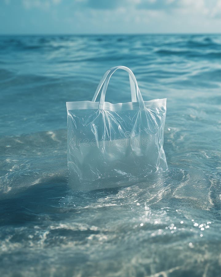 Sustainable Living, Ocean Conservation, Plastic-free Seas, AI Generated ...