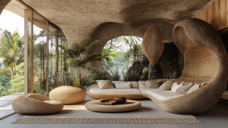Sustainable Living Products with Natural Materials in Design Stock ...