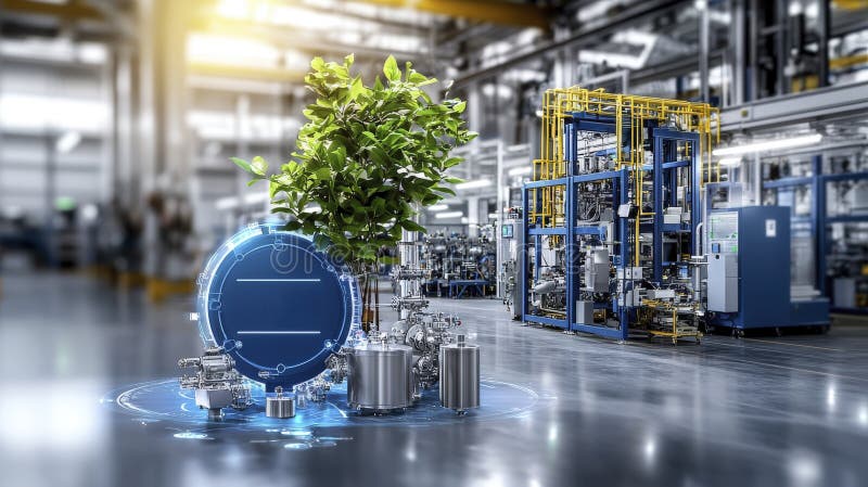 Sustainable Manufacturing in Industrial Facilities Innovative Visuals ...