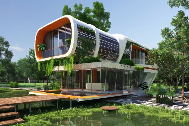 Sustainable Modern House Design with Eco-friendly Features and Self ...