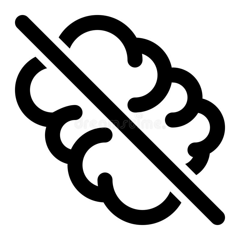 Zero Emissions, Zero Carbon Outline Icon Stock Vector - Illustration of ...