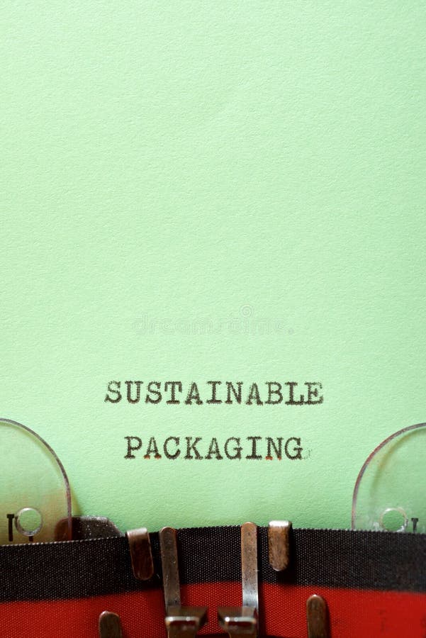 Sustainable Packaging Phrase Stock Image - Image of ideas, second ...