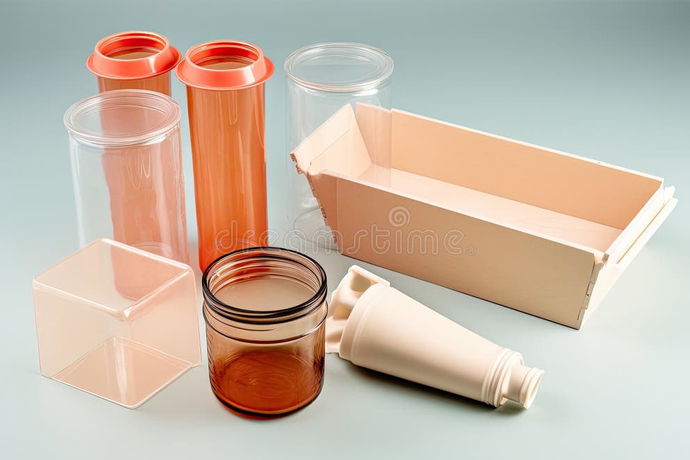 Sustainable Packaging with Refillable or Reusable Components Stock ...