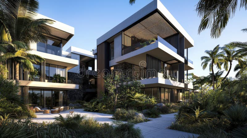 Sustainable Residential Complex Design Urban Oasis Architecture ...