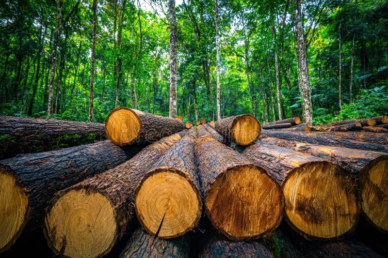 Sustainable Resource Management Rainforest with Deforestation Impact ...