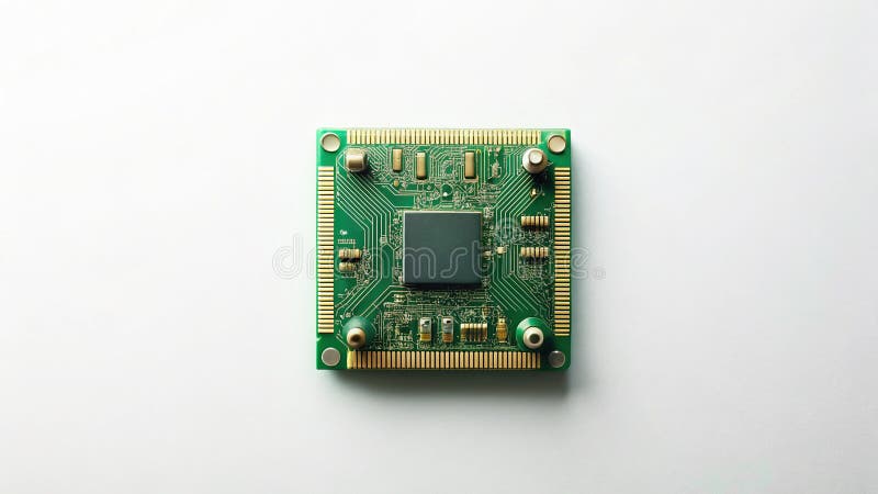 Sustainable Signal Processor an EcoFriendly Minimalist Aerial View of ...