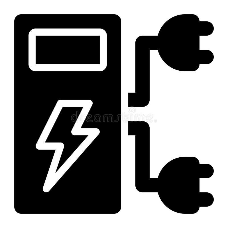 Green Pricing, Green Energy Glyph Solid Icon Stock Vector ...