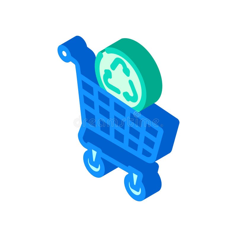 Sustainable Sourcing Isometric Icon Vector Illustration Stock ...