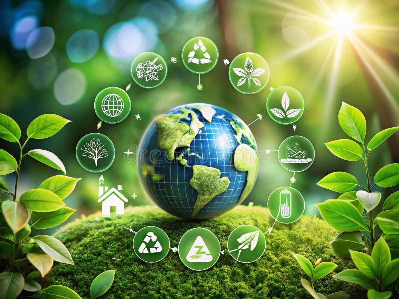 Sustainable Symbols Logos a Comprehensive Collection of EcoFriendly ...