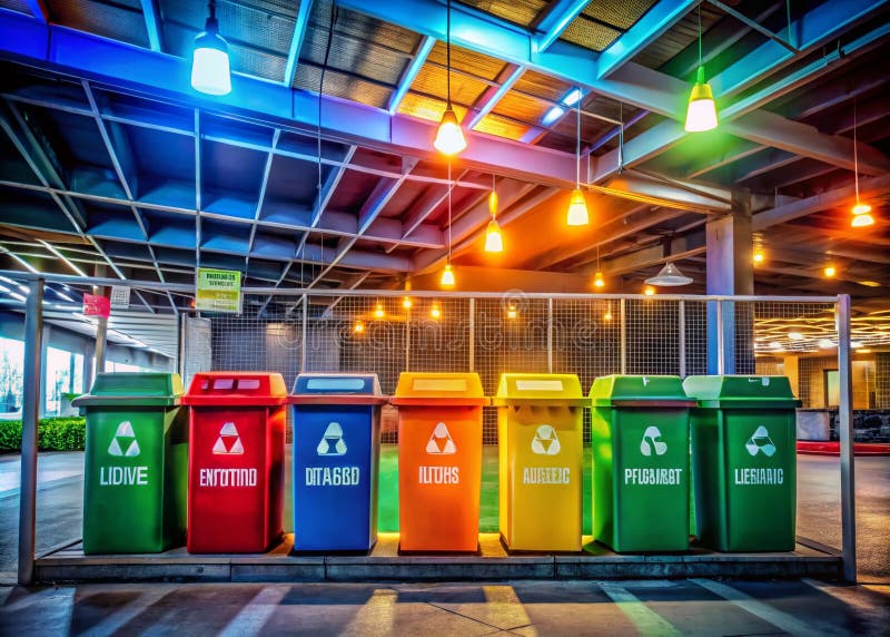 Sustainable Waste Sorting Station a LowLight Solution for Responsible ...