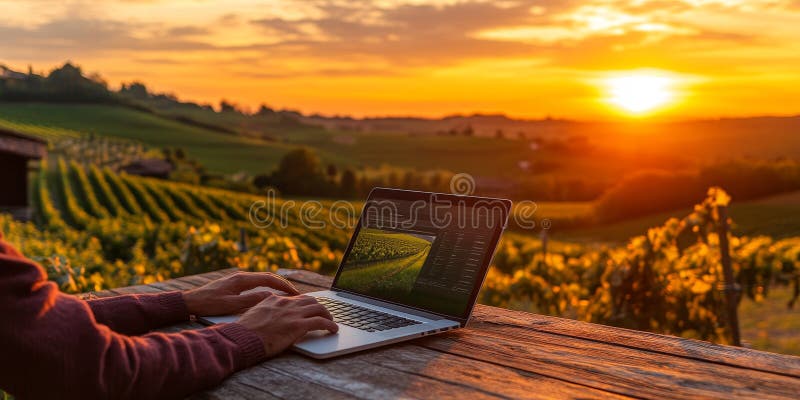 Analyzes Vineyard Data Stock Illustrations – 11 Analyzes Vineyard Data ...