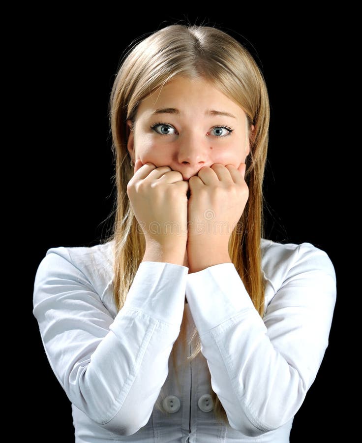 Susto. foto de archivo. Imagen de emocional, espeluznante - 23744398