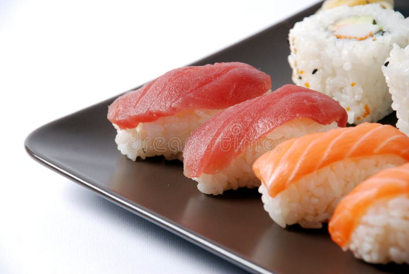 Suszi zdjęcie stock. Obraz złożonej z zdrowy, orientalny - 19536352