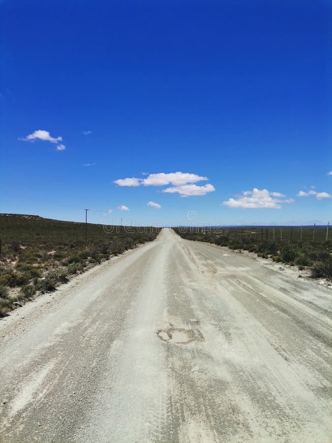 Sutherland dirt road stock image. Image of freeway, prairie - 254349101