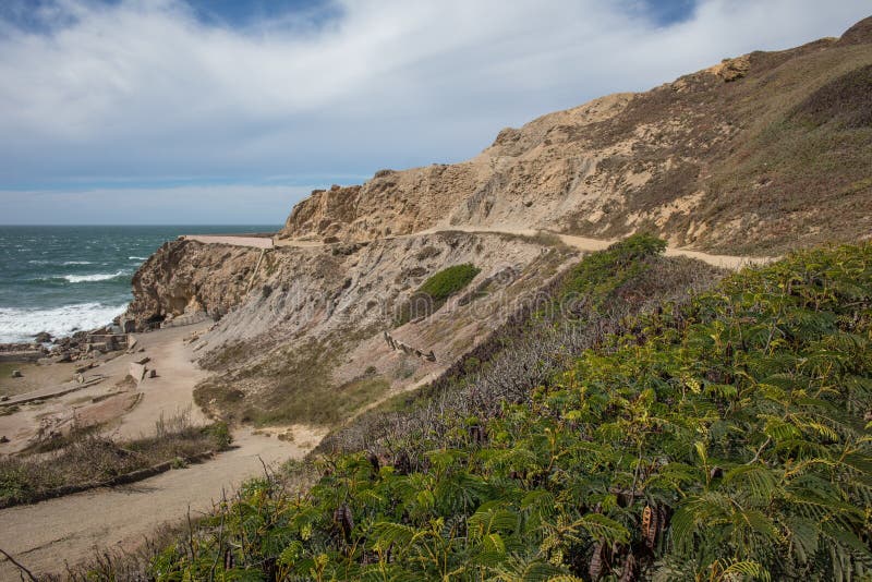 SUTRO Bath Ruins stock photo. Image of birds, northern - 49881576