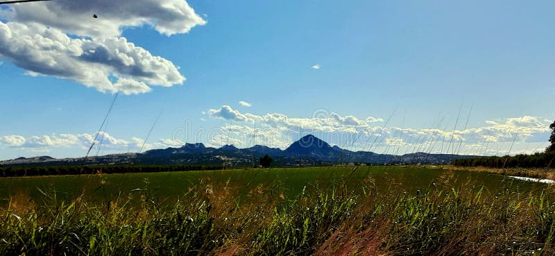 Sutter Buttes Sunrise stock image. Image of backlit, central - 26712311