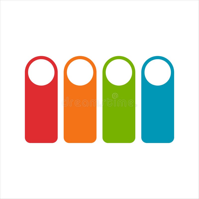 Colorful Infographic Shape 10 Stock Vector - Illustration of modern ...