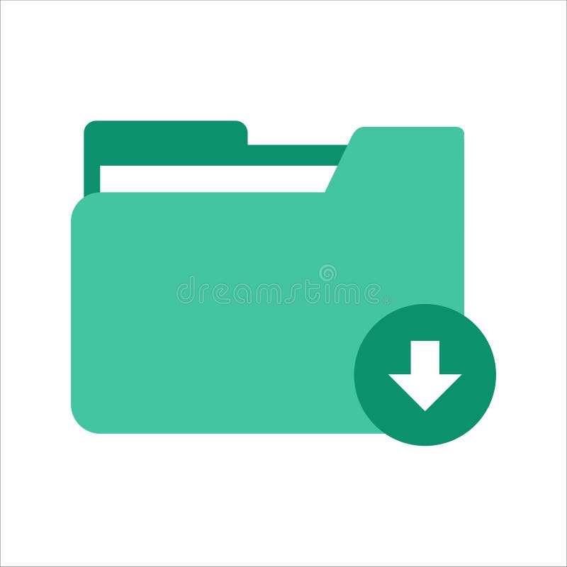 Modern Flat File Icon stock illustration. Illustration of high - 269466499