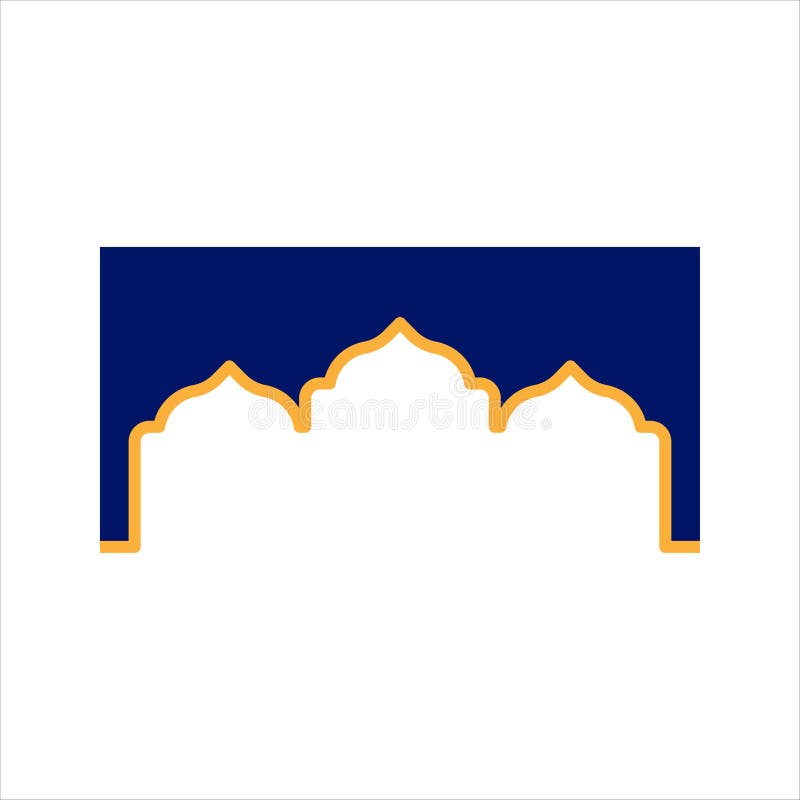 Islamic Frame stock illustration. Illustration of backgrounds - 270107871