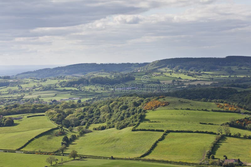 Sutton Bank Landscape foto de archivo. Imagen de nube - 31476296