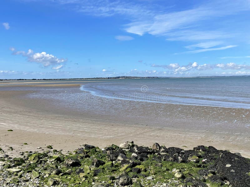 Sutton Beach, Howth, Dublin Town, Ireland Stock Image - Image of view ...