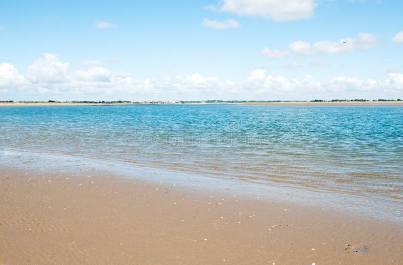 Sutton Beach in Dublin,Ireland Stock Photo - Image of water, view ...