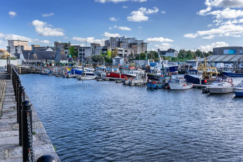 Sutton Harbour Marina - Plymouth, Devon, Inglaterra Foto de Stock ...