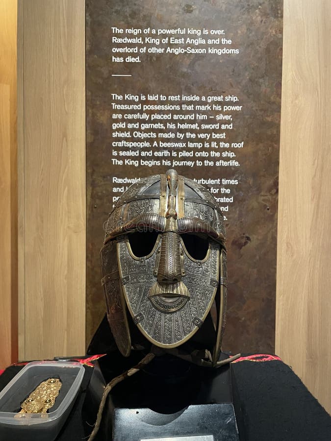 Sutton Hoo Anglo-Saxon Helmet Editorial Photo - Image of anglosaxon ...
