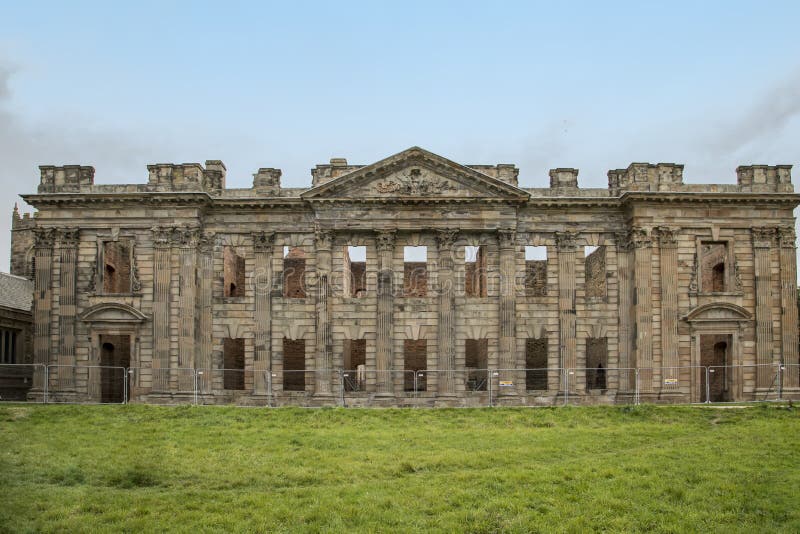 Sutton Scarsdale Hall, Ruina Georgiana En Chesterfield, Derbyshire ...