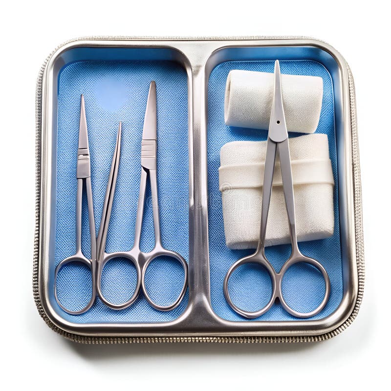 Suture Removal Kit stock illustration. Illustration of healthcare ...