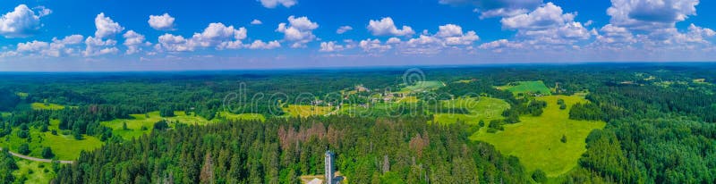 Suur Munamagi Tower in Estonia Stock Photo - Image of outdoor, tourism ...