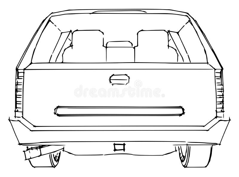 Suv Line Drawing Stock Illustrations – 2,242 Suv Line Drawing Stock ...