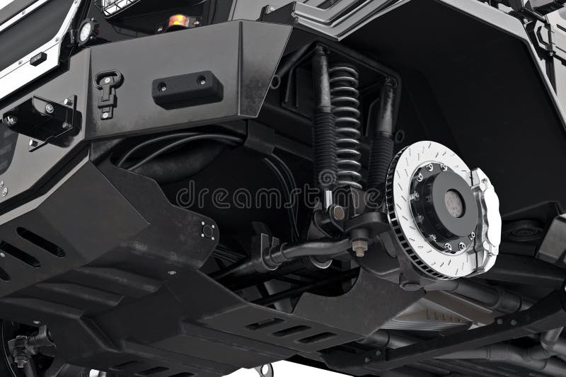 Suv car disk, close view stock illustration. Illustration of black ...