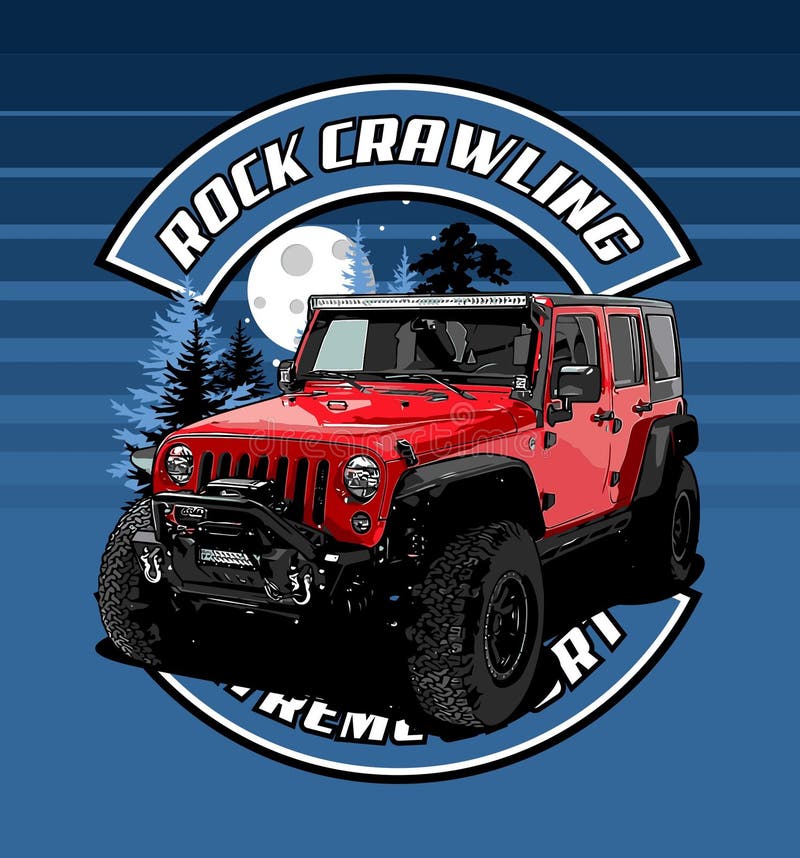 Suv car for graphic design stock vector. Illustration of race - 264417322