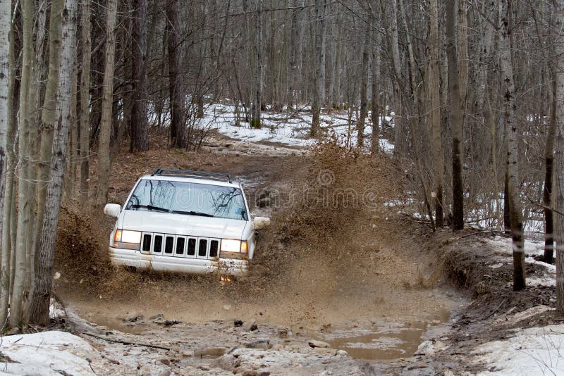 Suv Going Deep Mud Stock Photos - Free & Royalty-Free Stock Photos from ...