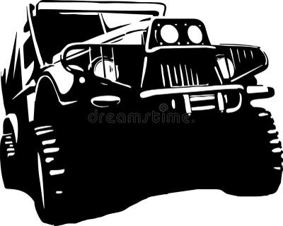 Black Jeep Art Stock Illustrations – 1,004 Black Jeep Art Stock ...
