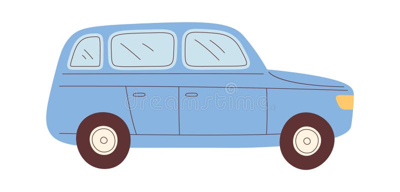 SUV Wagon Car stock vector. Illustration of isolated - 280245380
