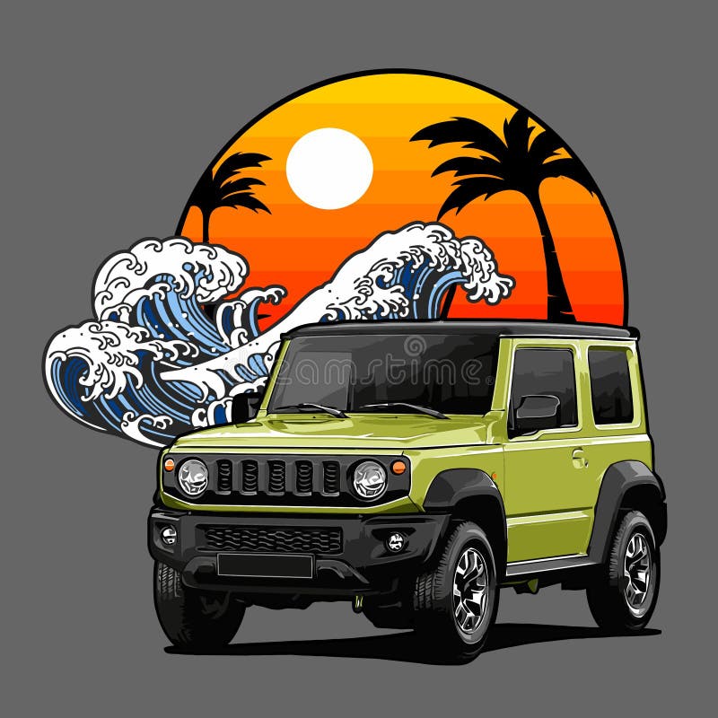 Jeep Surfboard Stock Illustrations – 15 Jeep Surfboard Stock ...