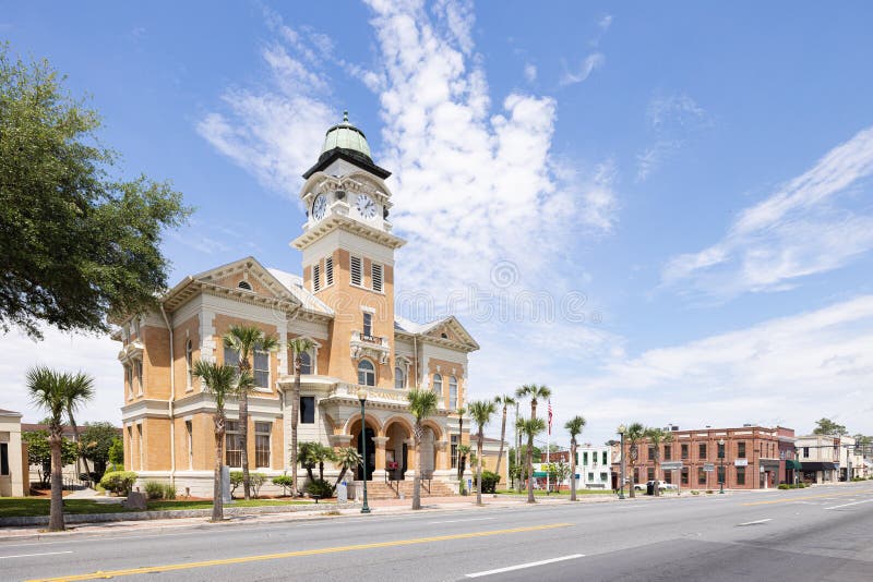 Suwannee County editorial photo. Image of courthouse - 267082891