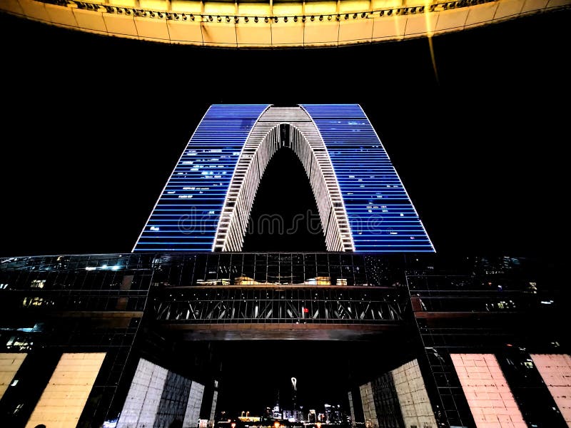 Suzhou s Oriental Gate stock photo. Image of mysterious - 288309840