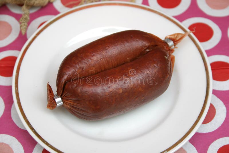 Suzuk stock photo. Image of sujuk, garlic, knackwurst - 92236560