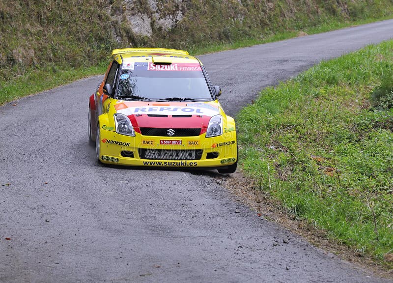 Suzuki Swift S1600 editorial photo. Image of pilot, repsol - 21123011