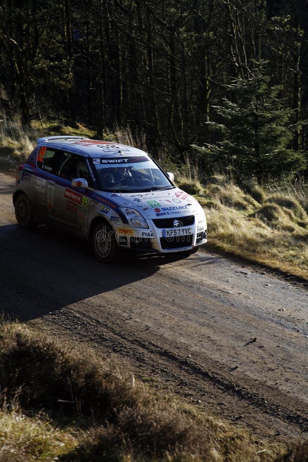 Suzuki Team at Wales Rally GB 2008 Editorial Photography - Image of ...