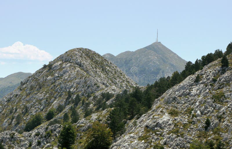 Sv. Jure - the Highest Mountain in Mountain Range Biokovo in Croatia ...