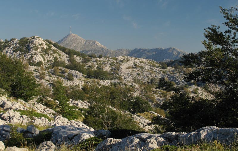 Sv. Jure - the Highest Mountain in Mountain Range Biokovo in Croatia ...