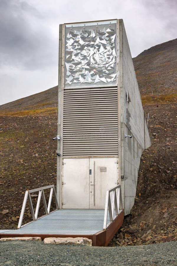 Svalbard, Norway - 14 Aug 2024: the Svalbard Global Seed Vault ...